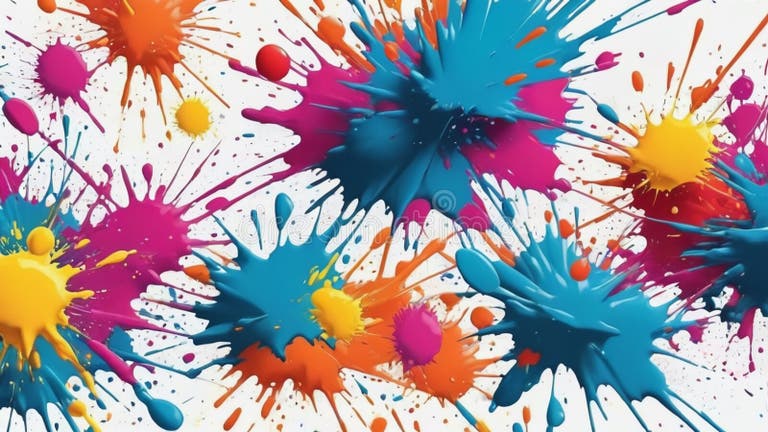 Dynamic Abstract Manga Pattern a Vibrant Spray Paint Design for ...