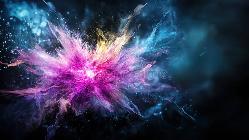 Dynamic Abstract Motion Blur Interpretation Digital Artwork Vibrant ...