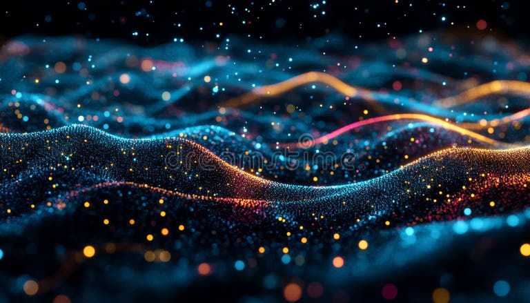 Dynamic Abstract Neural Network Visualization with Interconnected Dots ...