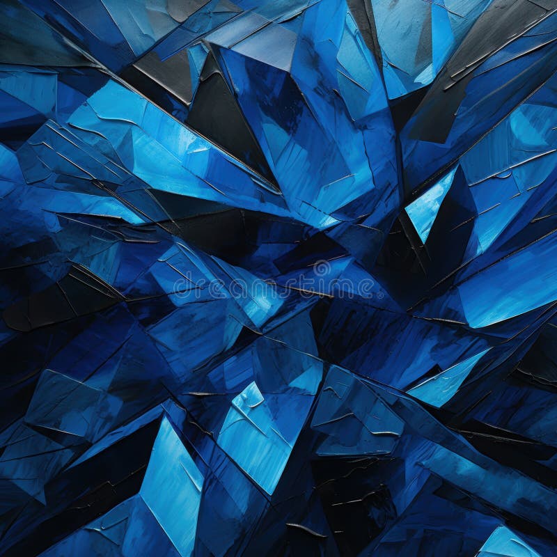 A Dynamic and Abstract Pattern Featuring Geometric Shapes in Shades of ...