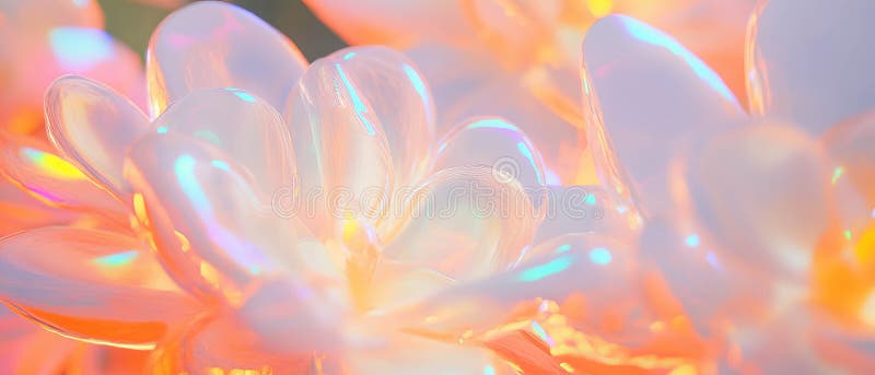 Dynamic Abstract Projection of 3D Flowers with Vivid Patterns and ...