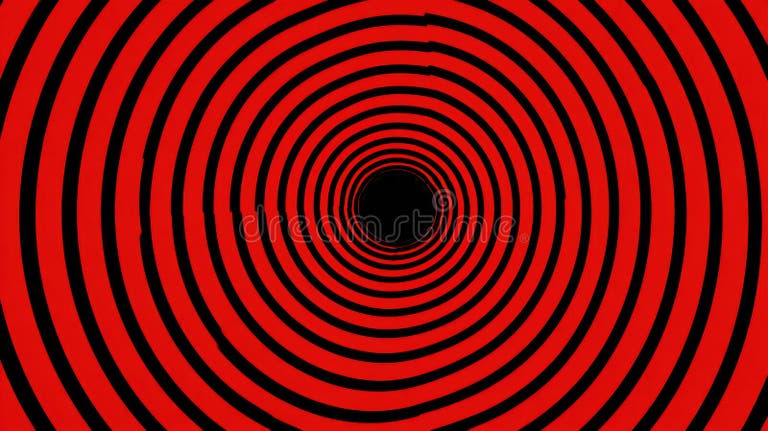Dynamic Abstract Red and Black Vortex Symbolizing Risk with a Clean Top ...