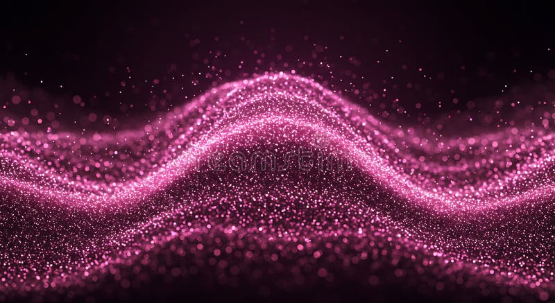 A Dynamic, Abstract Representation Featuring a Wave-like Pattern ...