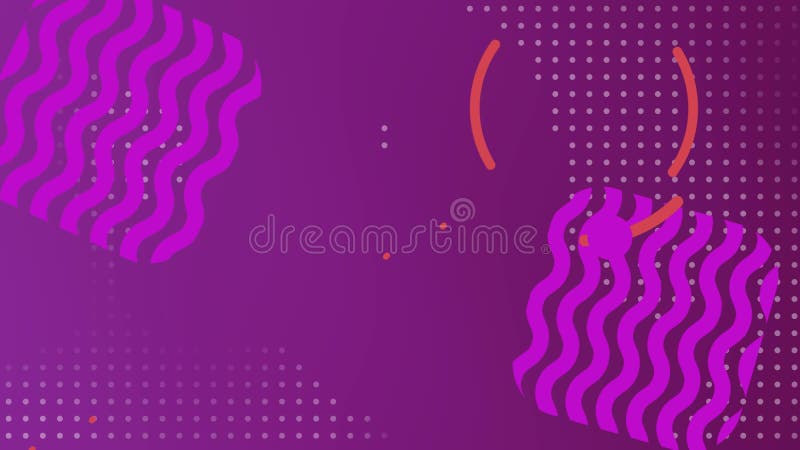 Dynamic Abstract Shape Background. Geometric Shapes Loop Animation ...