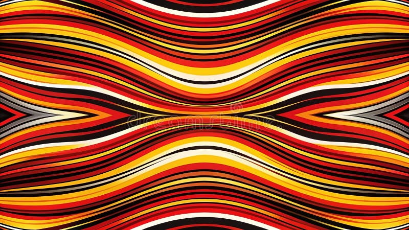 Dynamic Abstract Stripe Background Bold Red Black and Yellow Pattern ...