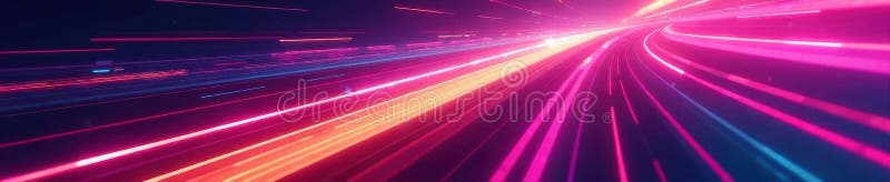 Dynamic Abstract Stripes, Vibrant Color Gradients, Speed Motion Blur ...