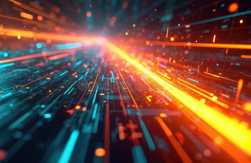 Dynamic Abstract Tech Background Stock Illustrations – 222,605 Dynamic ...