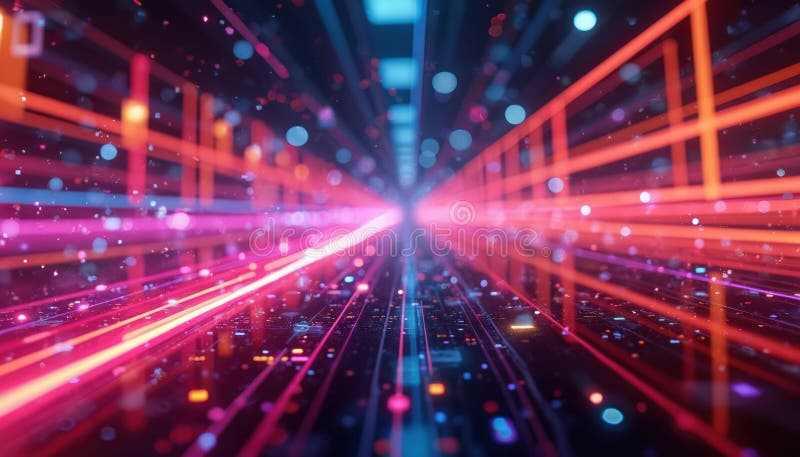 Dynamic Abstract Tech Background Stock Illustrations – 212,180 Dynamic ...