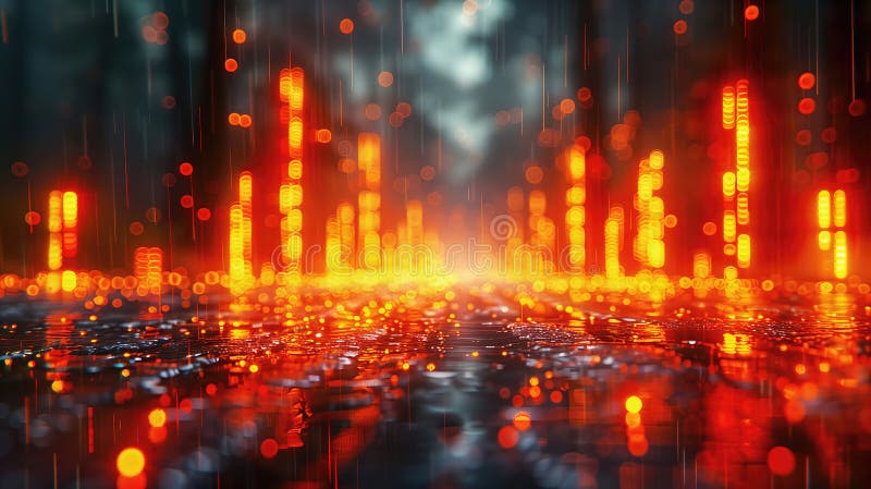 Dynamic Abstract Technology Background Illustration Stock Illustration ...