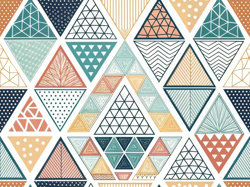 Dynamic Abstract Triangle Background a Vibrant Minimalist Design for ...