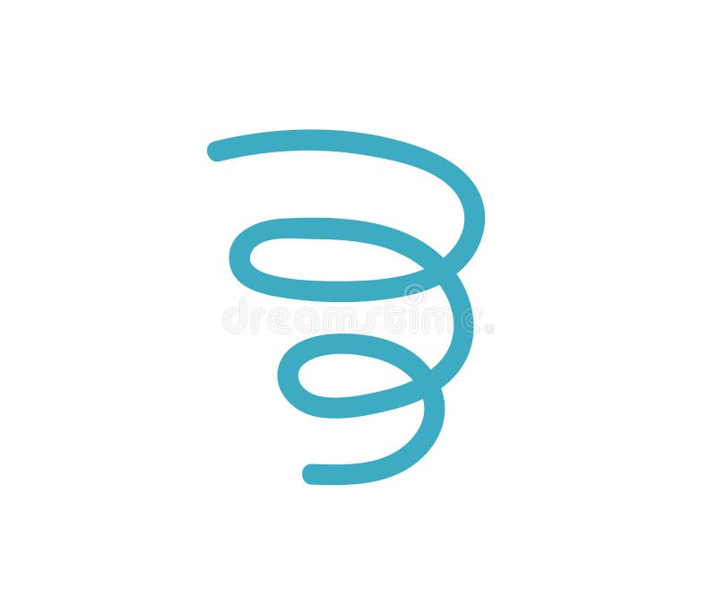 Dynamic Abstract Vector Design Representing Movement and Flow in a ...