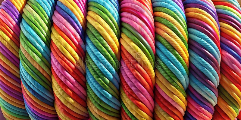 Dynamic Abstract Vertical Column Design a Seamless Blend of Twisting ...