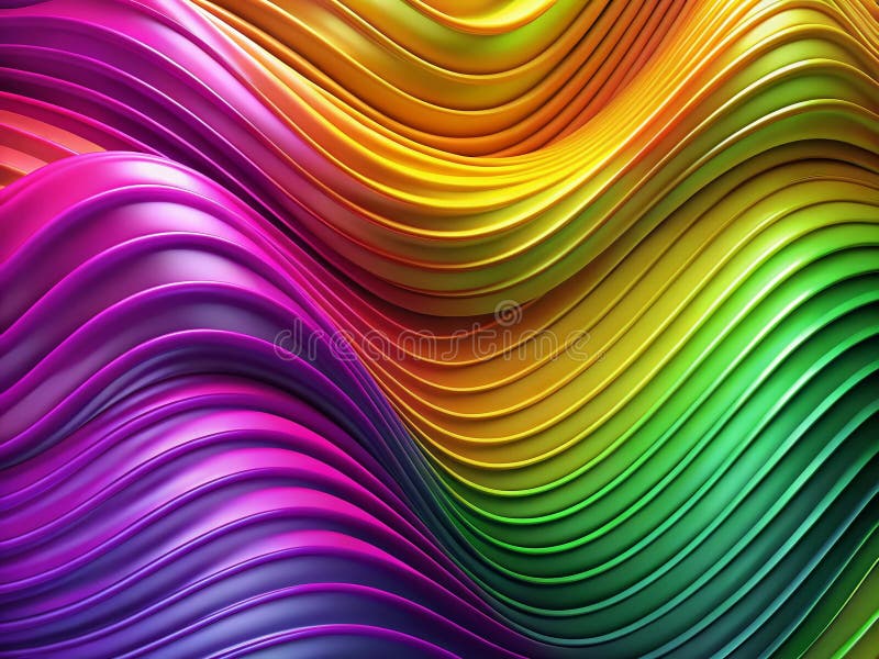 Dynamic Abstract Wave Background Animation a Colorful Modern Looping ...