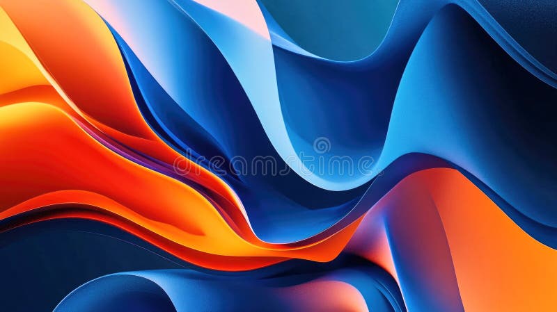 Modern Geometric Lines Create Vibrant Abstract Landscape Dynamic Hues Stock Photos - Free ...