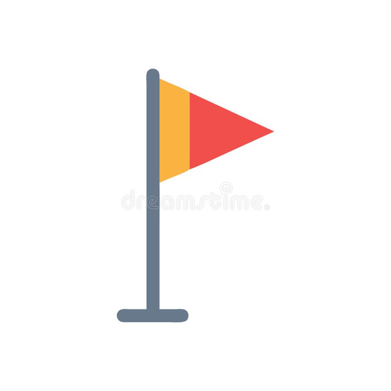 Dynamic Action Flag Graphic Stock Vector - Illustration of sports ...