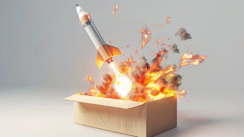 Dynamic Angle of a Miniature Rocket Lifting Off from a Plain Cardboard ...