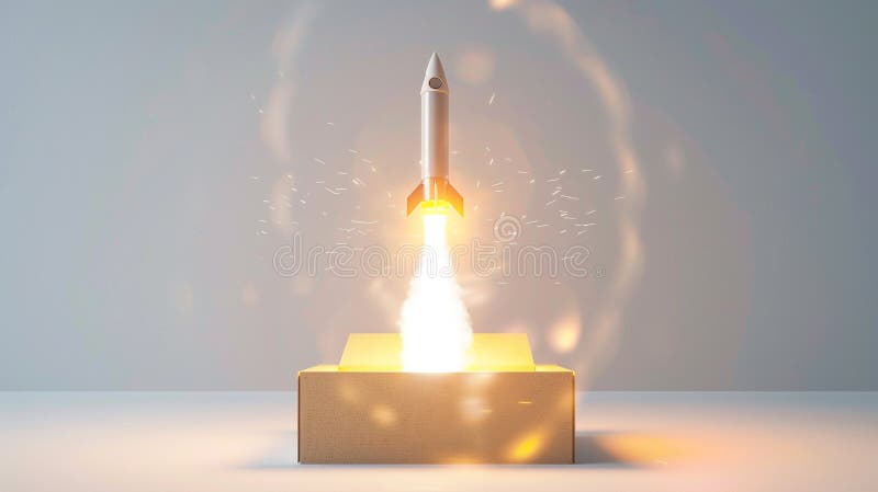 Dynamic Angle of a Tiny Rocket Lifting Off Energetically from a Plain ...