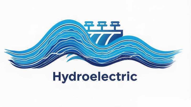 Animated Logo Featuring a Wind Turbine, Representing Wind Power ...
