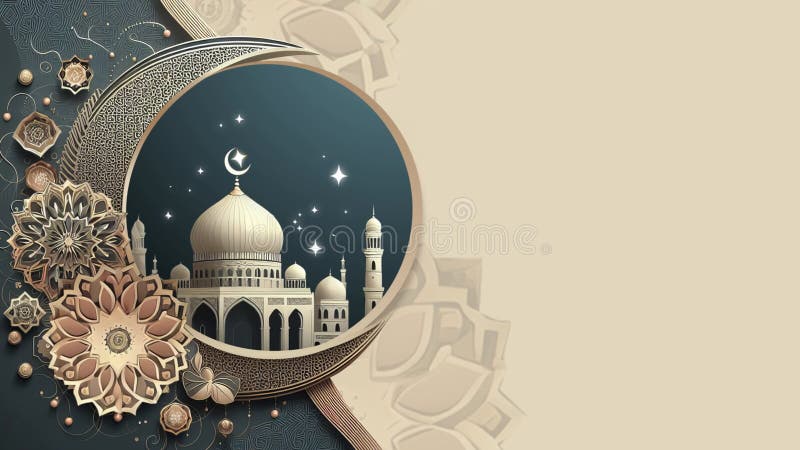 Muslim Background - Islamic Ornament Loop Animation Stock Footage ...
