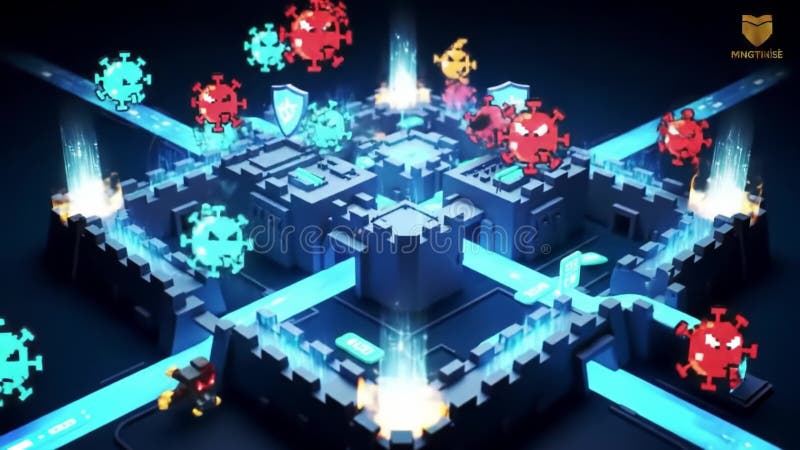 Innovative Gaming Strategy Unfolds in a Vibrant, Animated Fortress ...