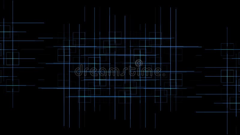 Dynamic Animation on the Theme of Satellite Communications. Stock ...
