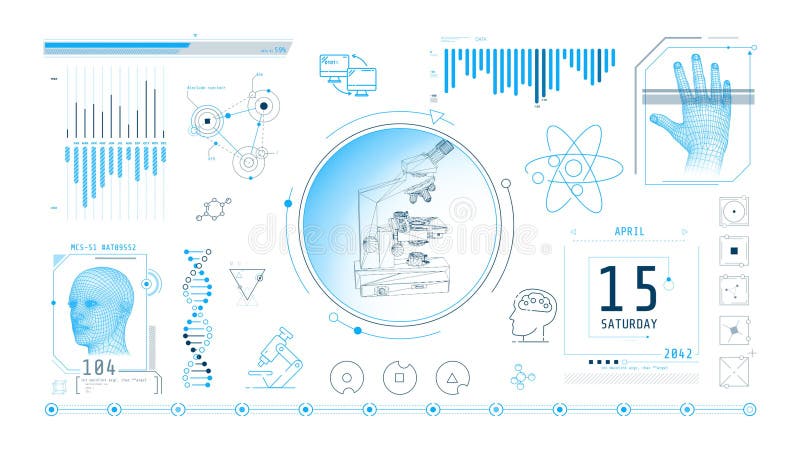 Dynamic Animation on the Theme of Microscopy and Biomedical Research ...