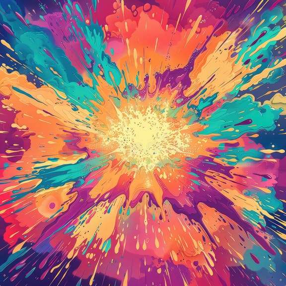 Dynamic Anime Explosion: Manga Graphics Stock Photo - Image of playful ...