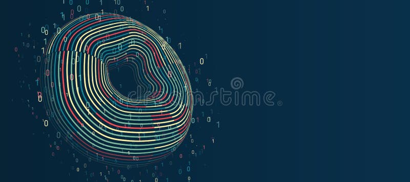 A Dynamic Array Of Information Consisting Of Lines In The Form Of A Ring Big Data Stream
