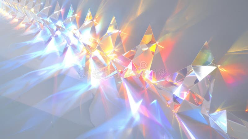 A Dynamic Array of Triangular Fractals Bursts with Holographic Light ...