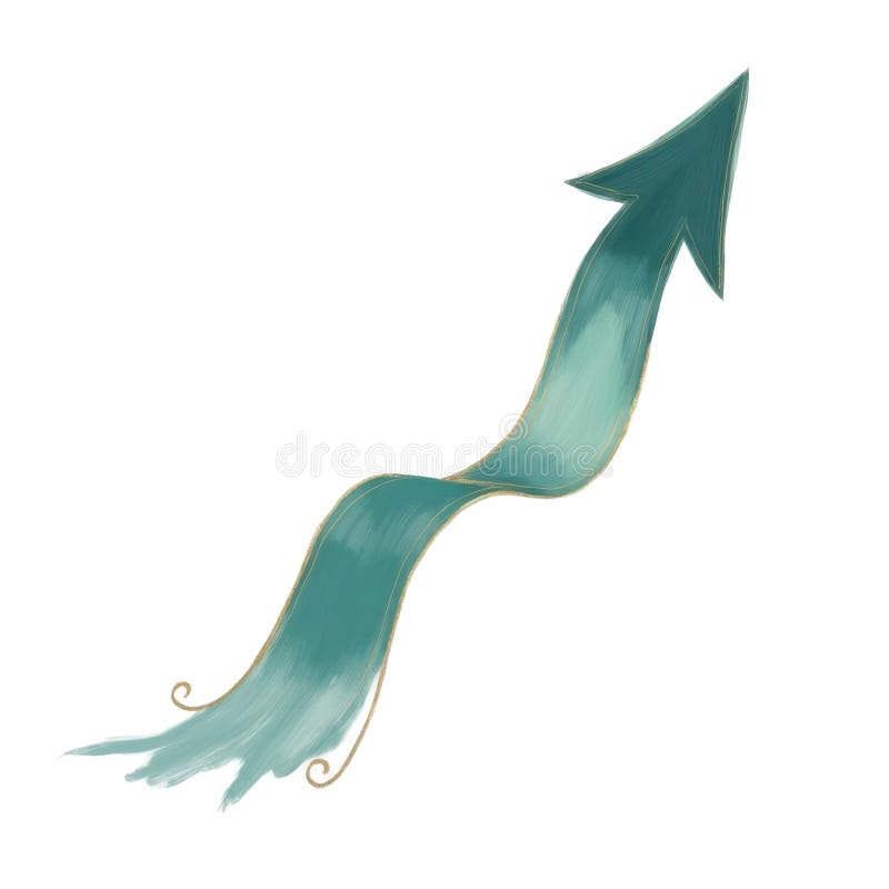 Dynamic Arrow Illustration Artistic Design Graphic Environment ...