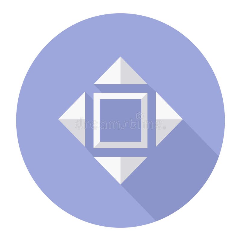 Dynamic Arrow Navigation Icon for Interactive Interfaces Stock ...