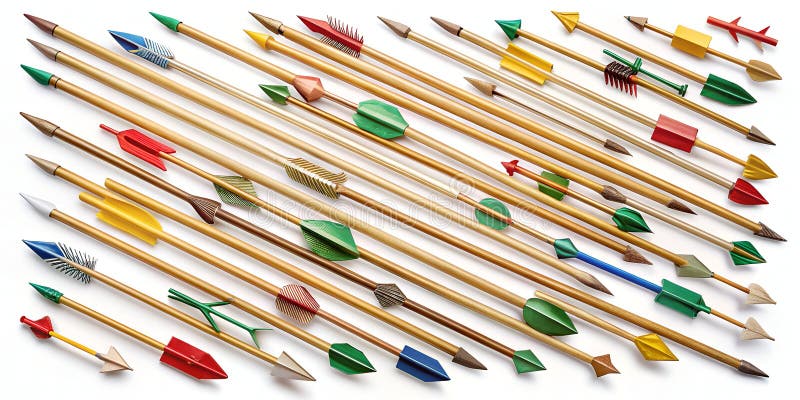 Dynamic Arrows in Diverse Shapes and Directions a Visual Representation ...