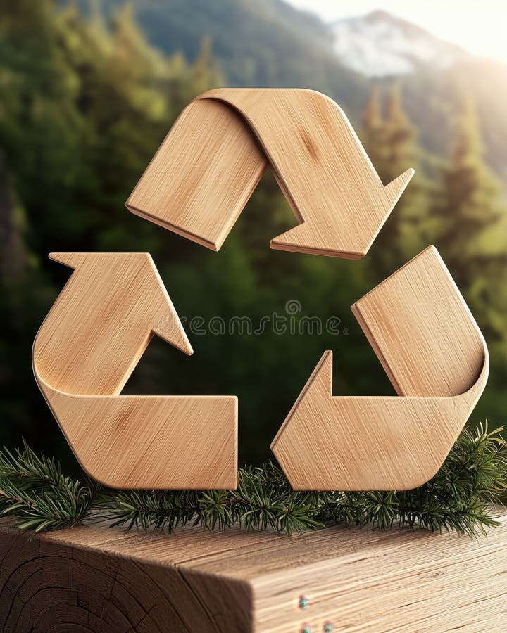 A Dynamic, Artistic Interpretation of the Classic Recycling Logo ...