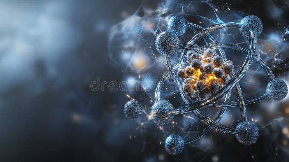 Dynamic Atomic Structure Visualization a Close-up Scientific ...