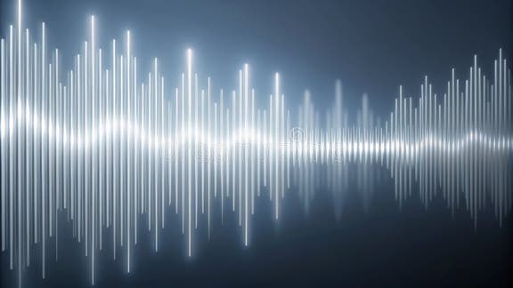 Dynamic Audio Spectrum Visualizer Abstract Sound Wave Equalizer Lines ...