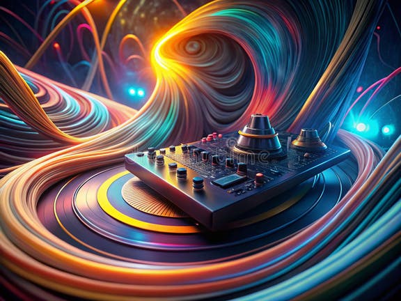 Dynamic Audio Visualization a Colorful Abstract Representation of Sound ...