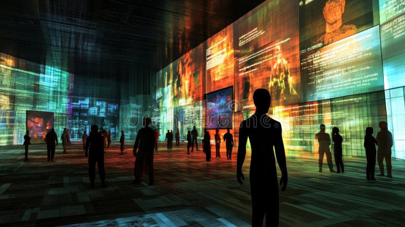 Dynamic Avatars Engage in Social Interactions within a Digital Lobby ...