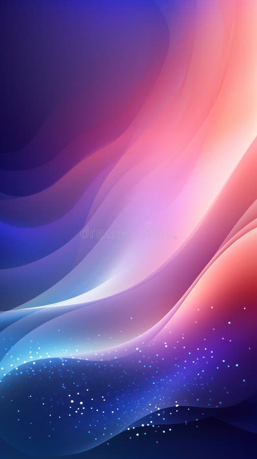 Dynamic Backdrop Banner, Adorned with Wavy Abstract Shapes and a ...