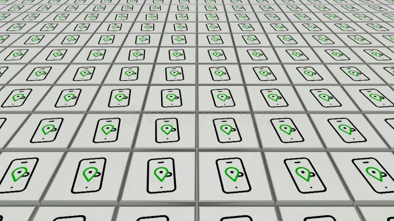 Dynamic Background with Animated Navigator Icons, Silver Tiles, Unique ... Dynamic Background with Animated Navigator Icons, Silver Tiles, Unique ...
