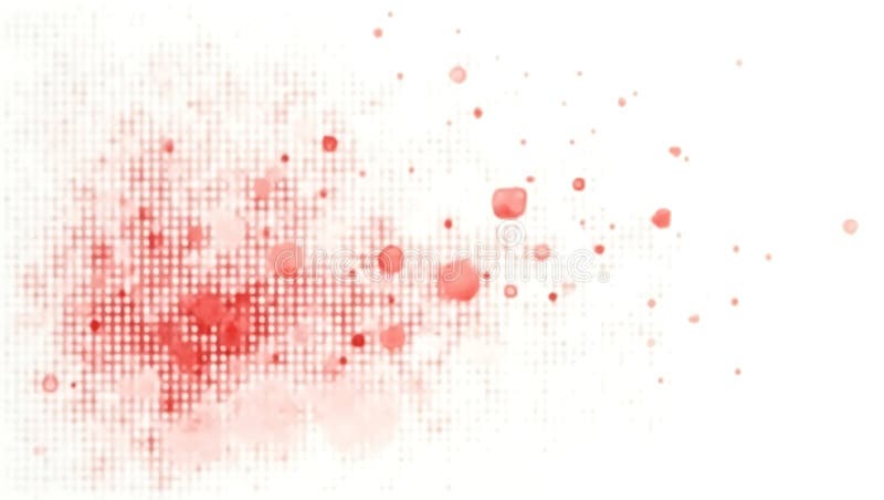A Dynamic Background Composed of Scattered Red Dots of Varying Sizes ...