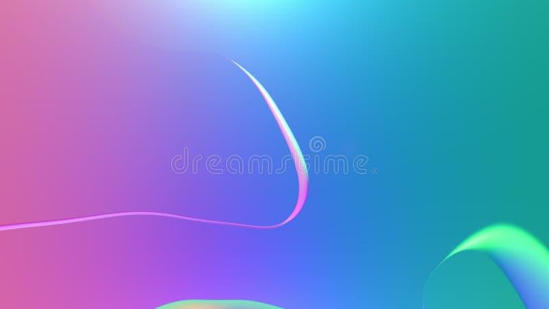 Dynamic Background in Holographic Colours, Live Wallpaper Stock Video ...