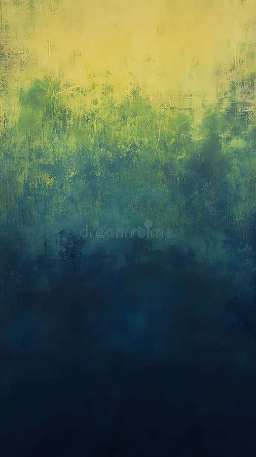Dynamic Background with Rich Indigo and Chartreuse Featuring Organic ...
