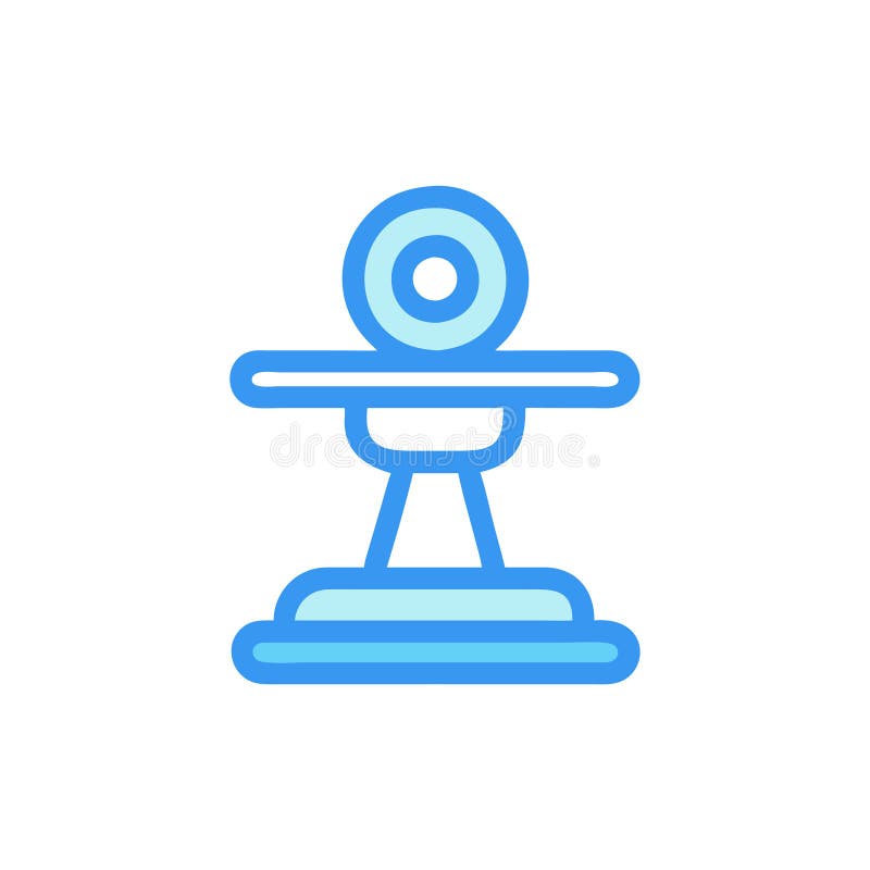 Dynamic Balance Disc Icon for Workouts Stock Photo - Illustration of ...