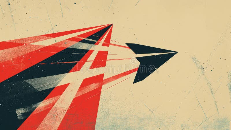 Dynamic Banner with Paper Airplane Symbolizing Communication in Bold ...