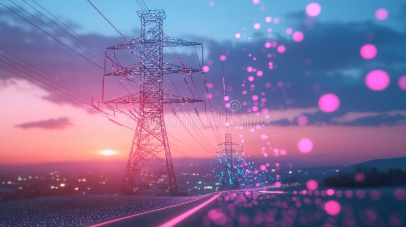 A Dynamic Bar Graph Depicting the Increase in Electricity Usage Over a ...