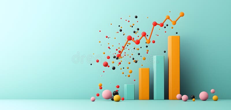 Dynamic Bar Graph Representation with Upward Trend and Colorful ...