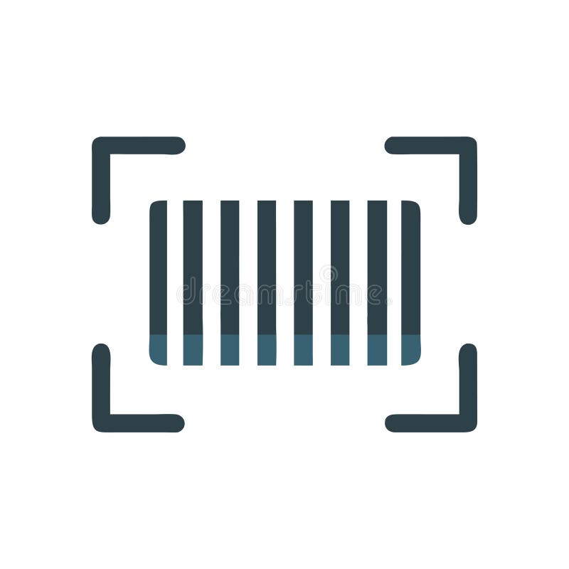 Dynamic Barcode Icon for Products Stock Vector - Illustration of ...