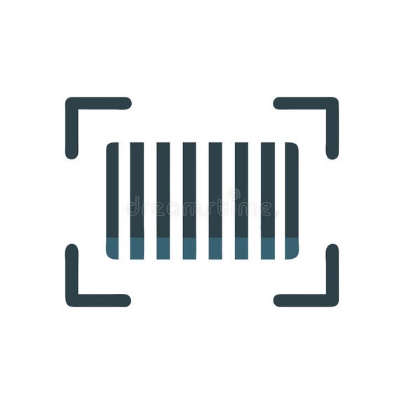 Dynamic Barcode Icon for Products Stock Vector - Illustration of ...