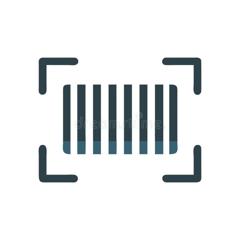 Dynamic Barcode Icon for Products Stock Vector - Illustration of ...