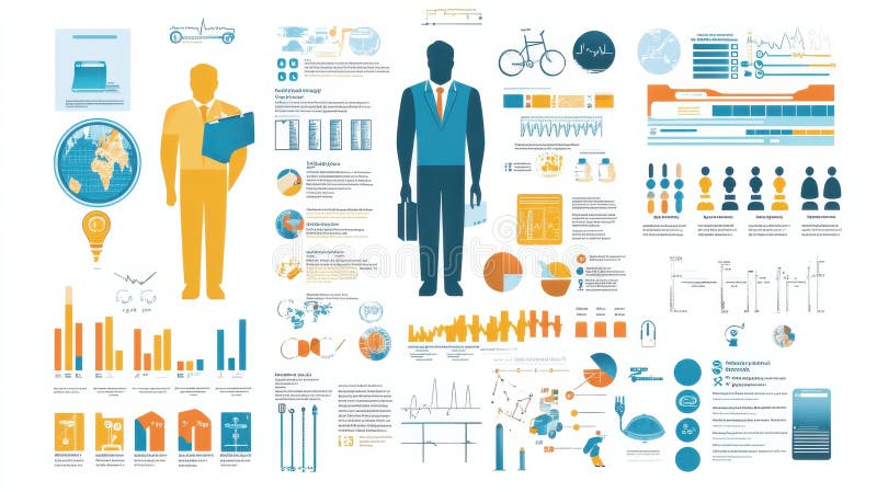 Dynamic -based Infographic Illustrating Data Analysis with Vibrant ...